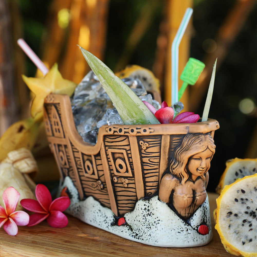The Ship and Siren Boat Bowl by Pooch – Tiki Farm