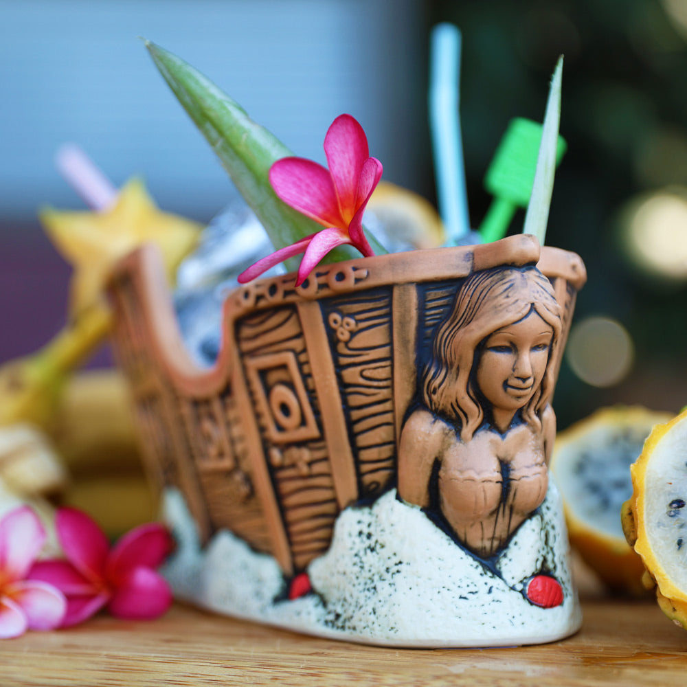 The Ship and Siren Boat Bowl by Pooch – Tiki Farm